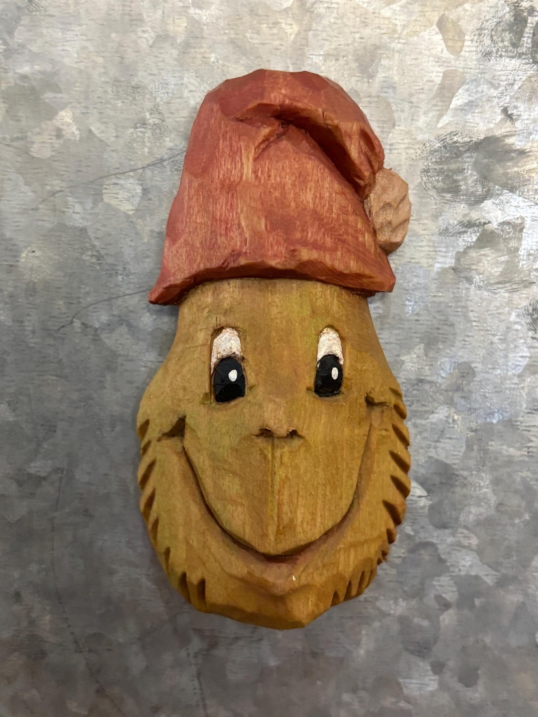 Hand Carved Grinch Magnet - Etsy