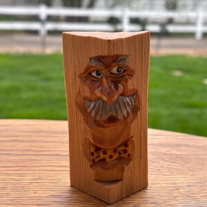 Hand Carved Character - Etsy