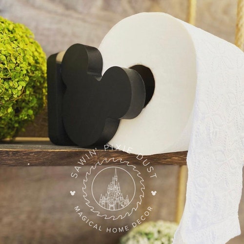 Wall Mount Mouse Inspired Toilet Paper Holder - Etsy