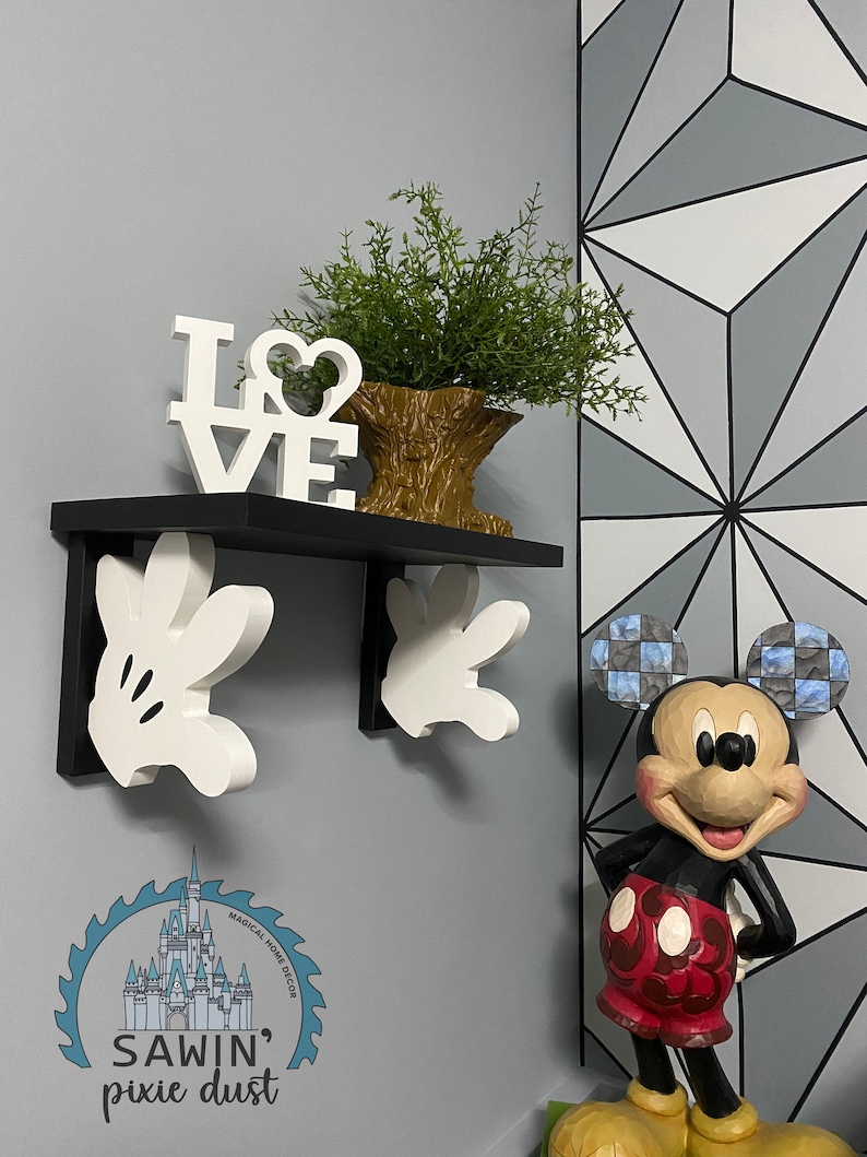 Original Magical Hand Shelf Mouse Shelf Home Decor | Etsy