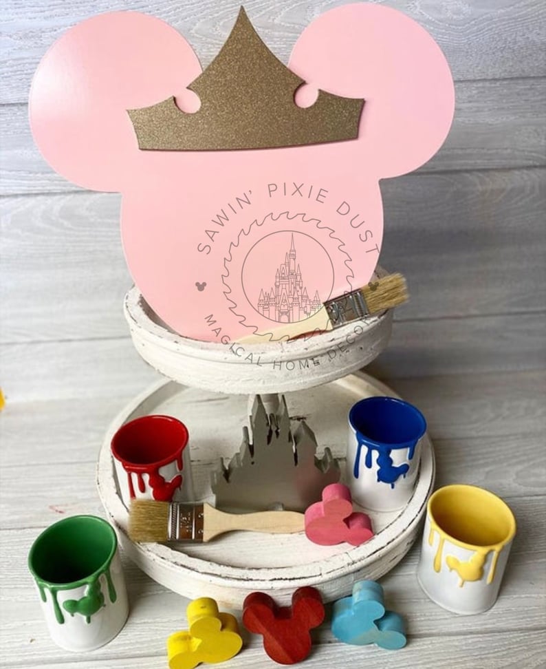 Magical Character Autograph Board Magical Mouse and Princess - Etsy