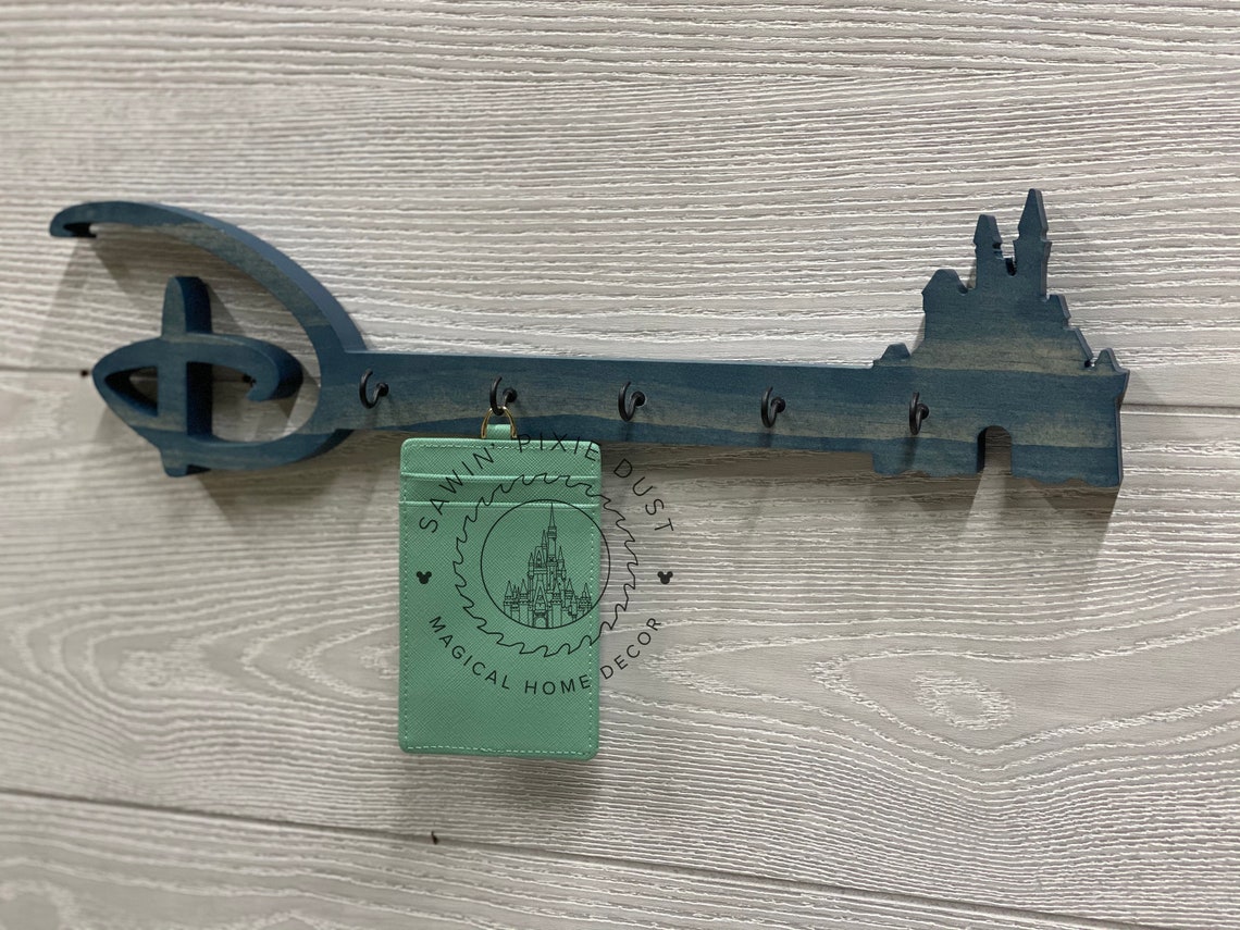 Magical Key to the Kingdom Wall Hanger key Holder Medal - Etsy