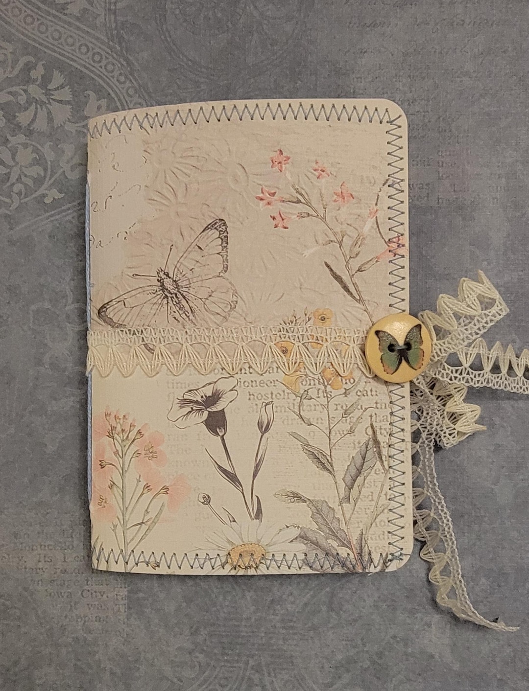 Spring Themed Passport Size Travelers Notebook Insert - Etsy