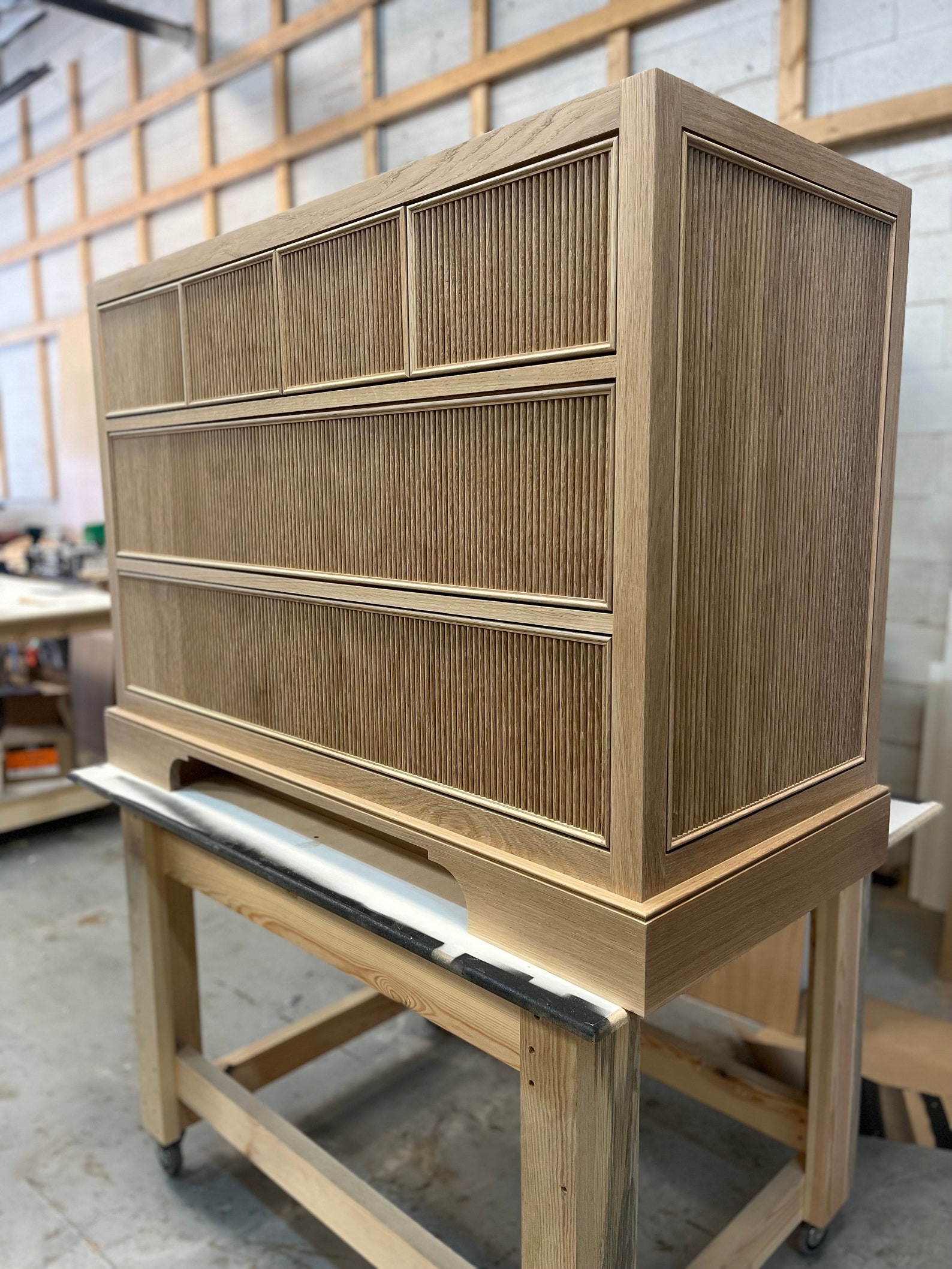Solid White Oak Bathroom Vanity Built to Order Any Size Available - Etsy