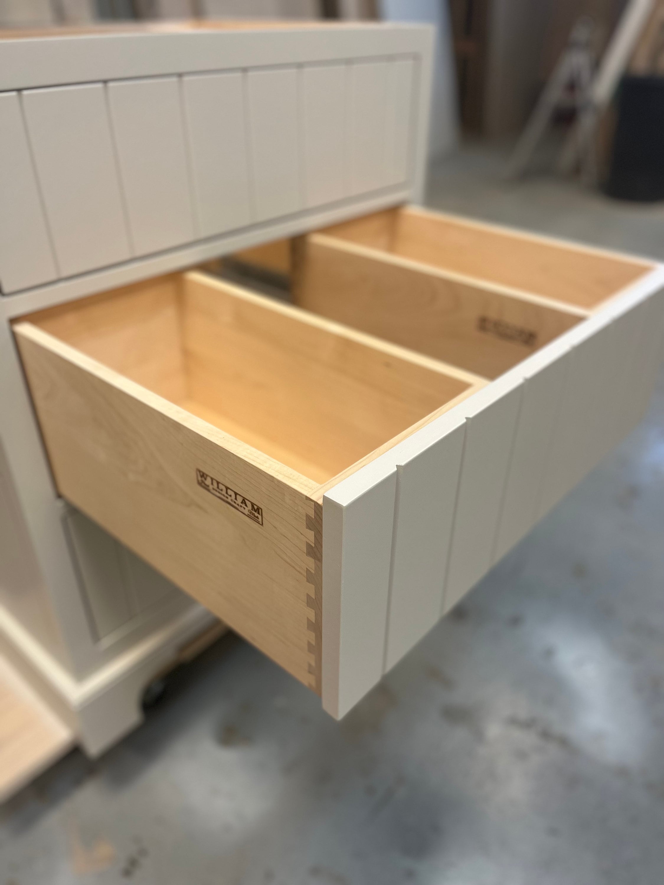 Bathroom Vanity Maple Painted Solid Wood Dovetail Drawers Any Size V ...
