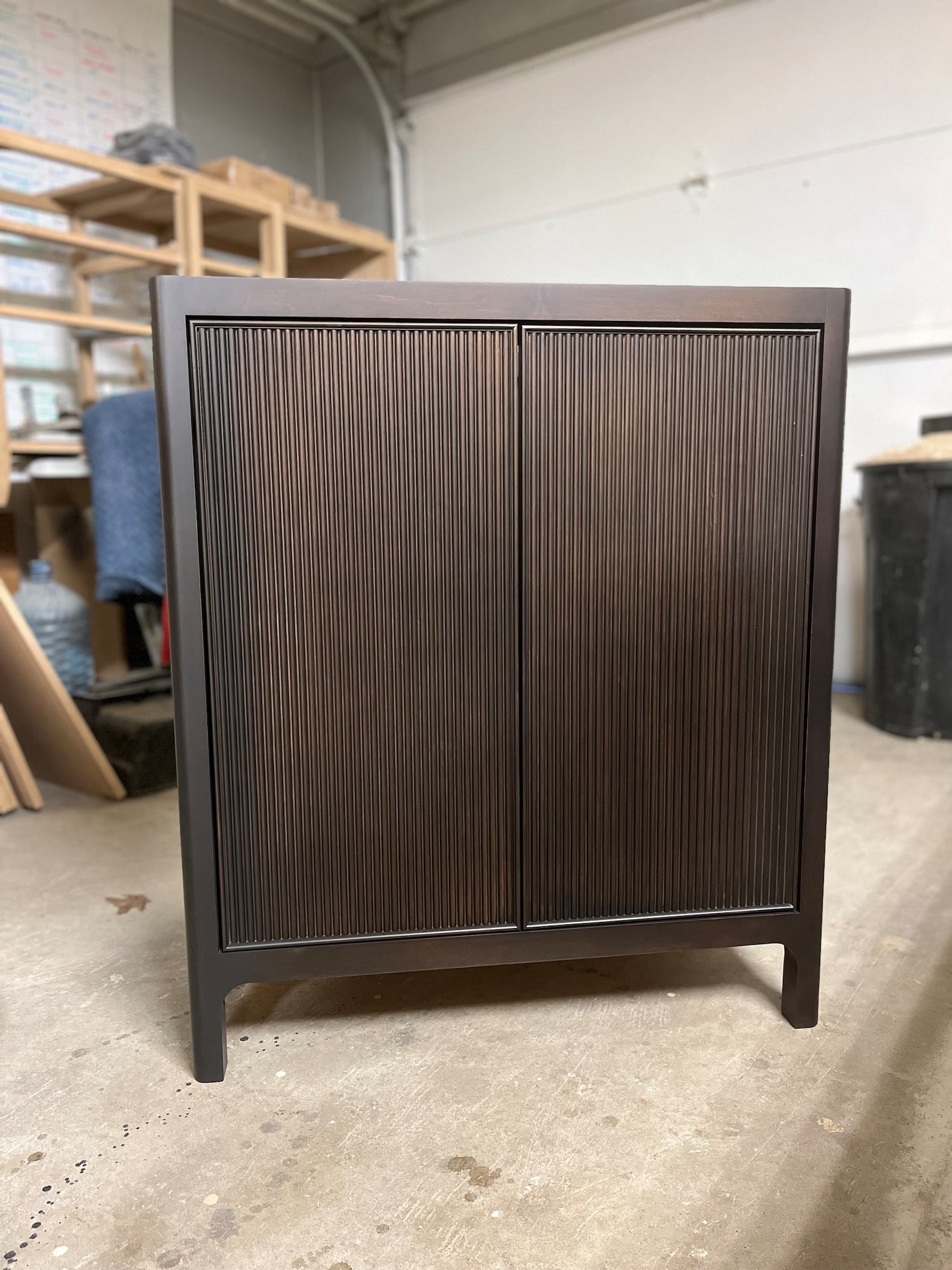 30 Custom Solid Maple Reeded Bathroom Vanity - Etsy Canada