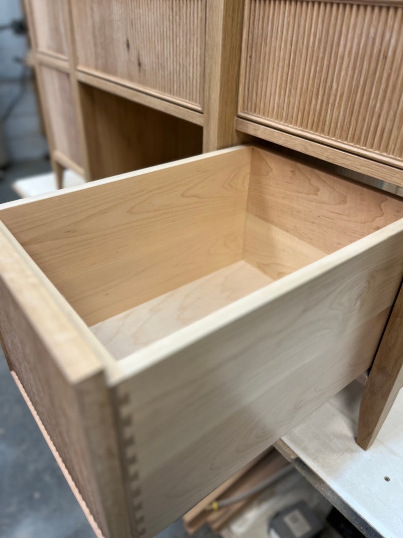 Solid White Oak Bathroom Vanity Built to Order Any Size Available - Etsy
