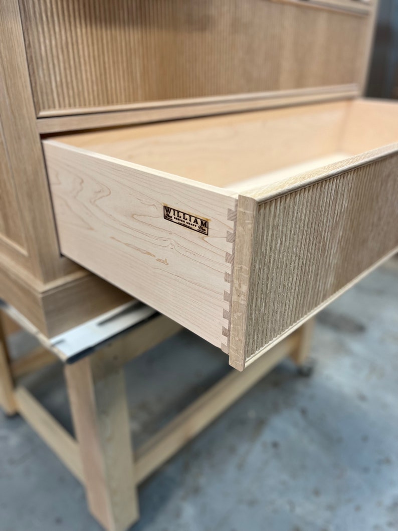 Solid White Oak Bathroom Vanity Built to Order Any Size Available - Etsy