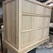 Reeded Solid White Oak Wood Bathroom Vanity - Etsy