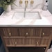 Reeded White Oak Vanity - Etsy