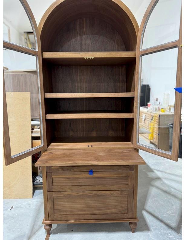 Round Top Hutch - Etsy