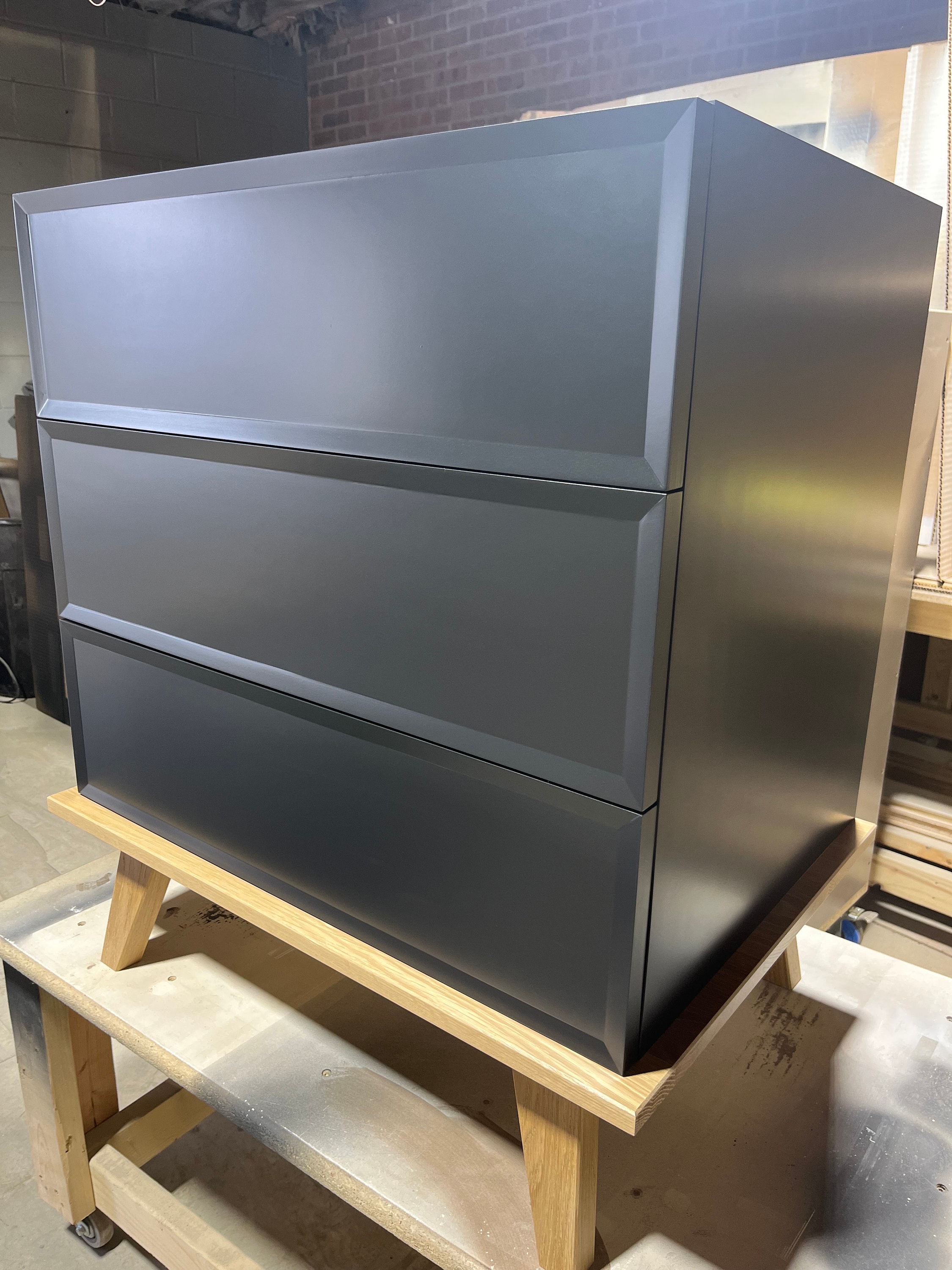 Custom Solid Maple Bathroom Vanity - Etsy