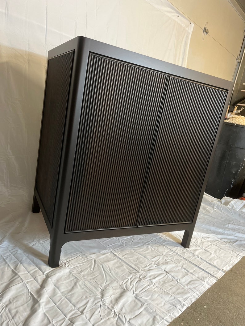 30 Custom Solid Maple Reeded Bathroom Vanity - Etsy Canada