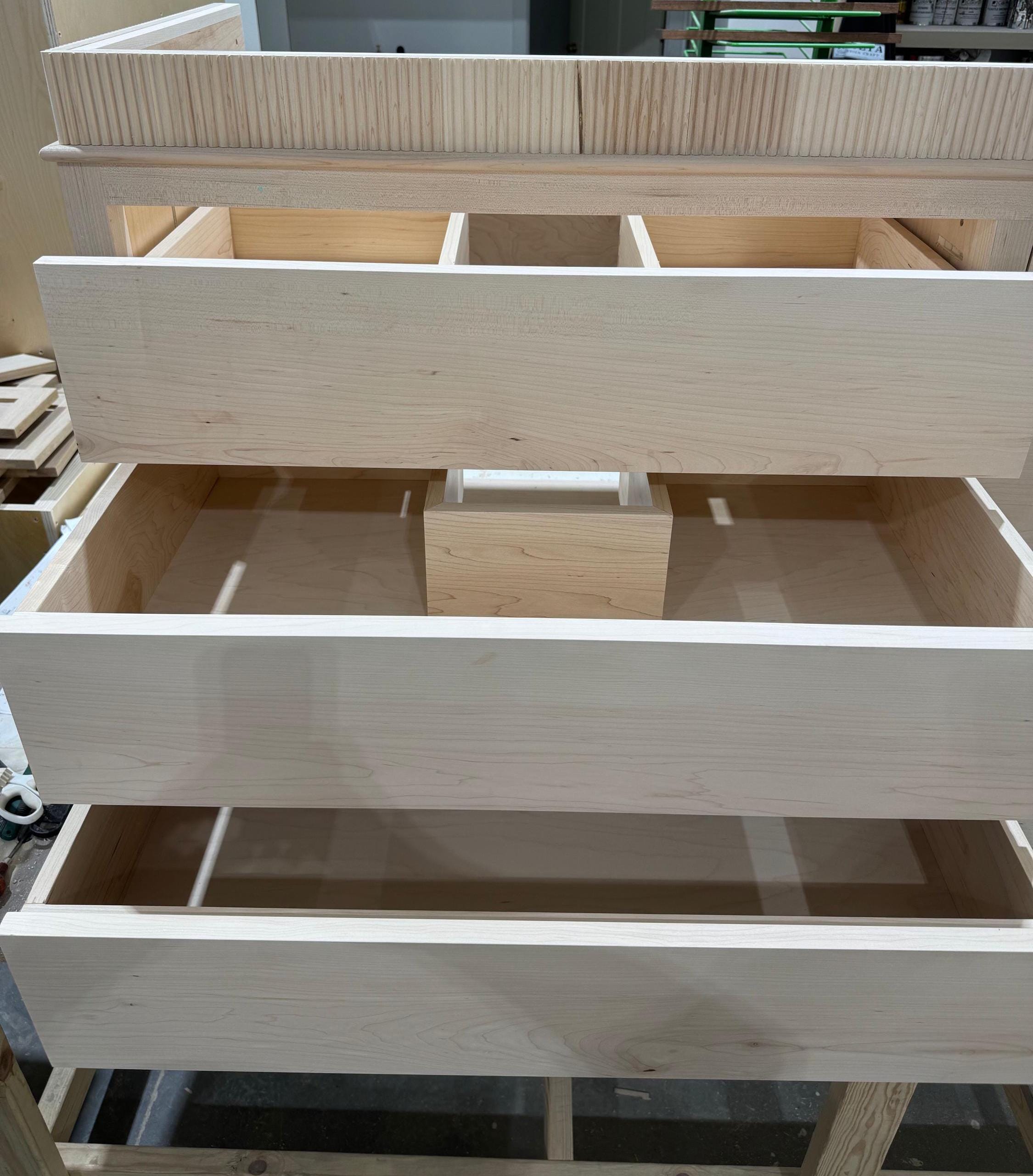 Solid Maple Bathroom Vanity - Etsy