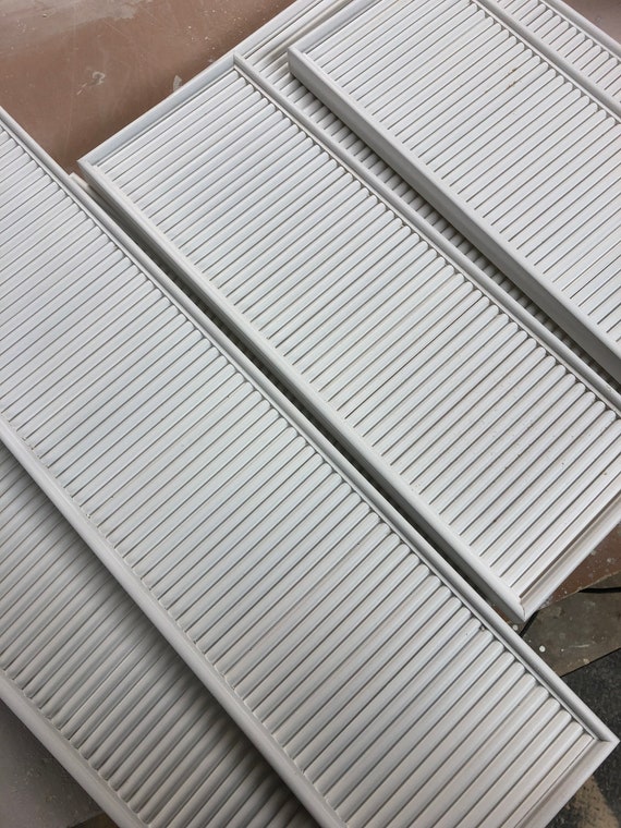 Custom Reeded Drawer Fronts - Etsy