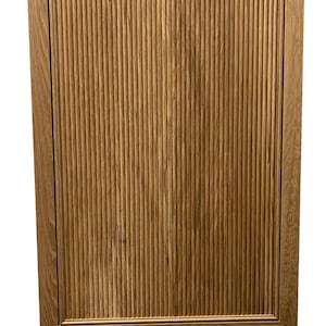 Reeded White Oak Vanity - Etsy