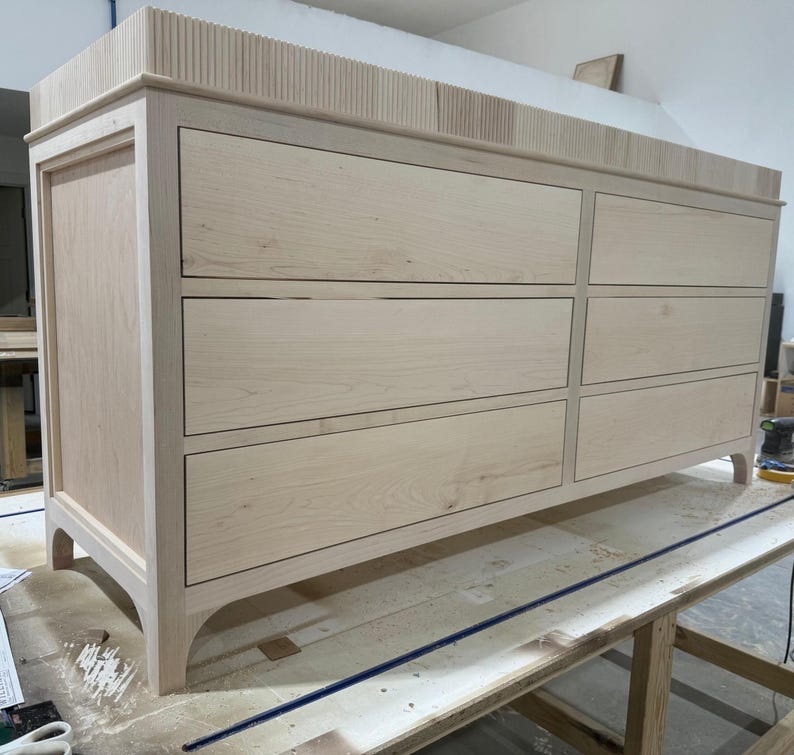 Solid Maple Bathroom Vanity - Etsy