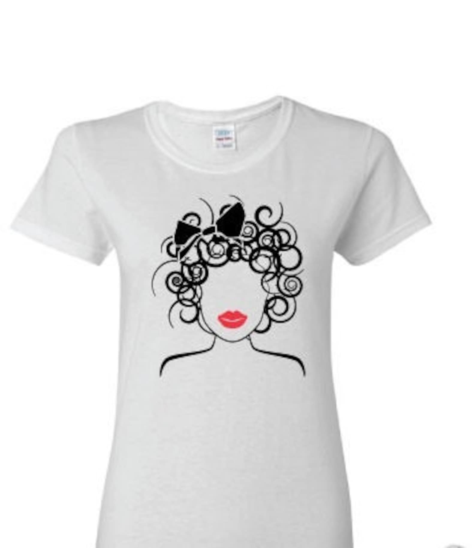 Curly Girl Natural Hair T Shirt - Etsy