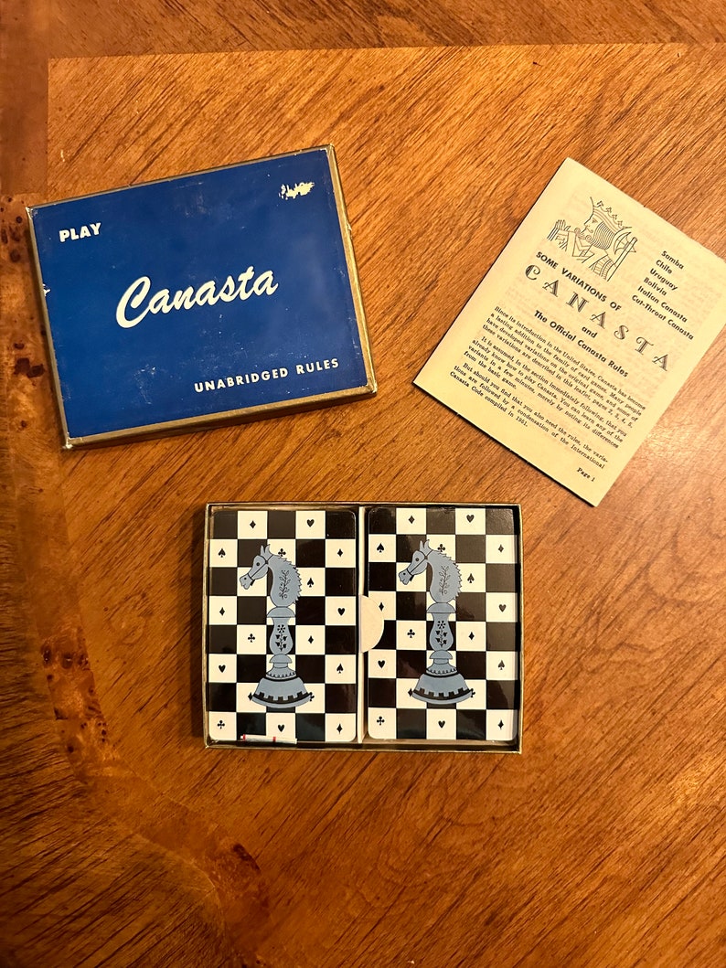 New Canasta Playing Cards - Etsy