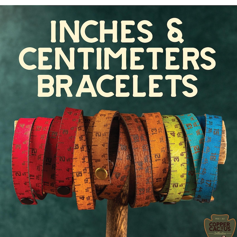 Leather Cuff Ruler - Etsy