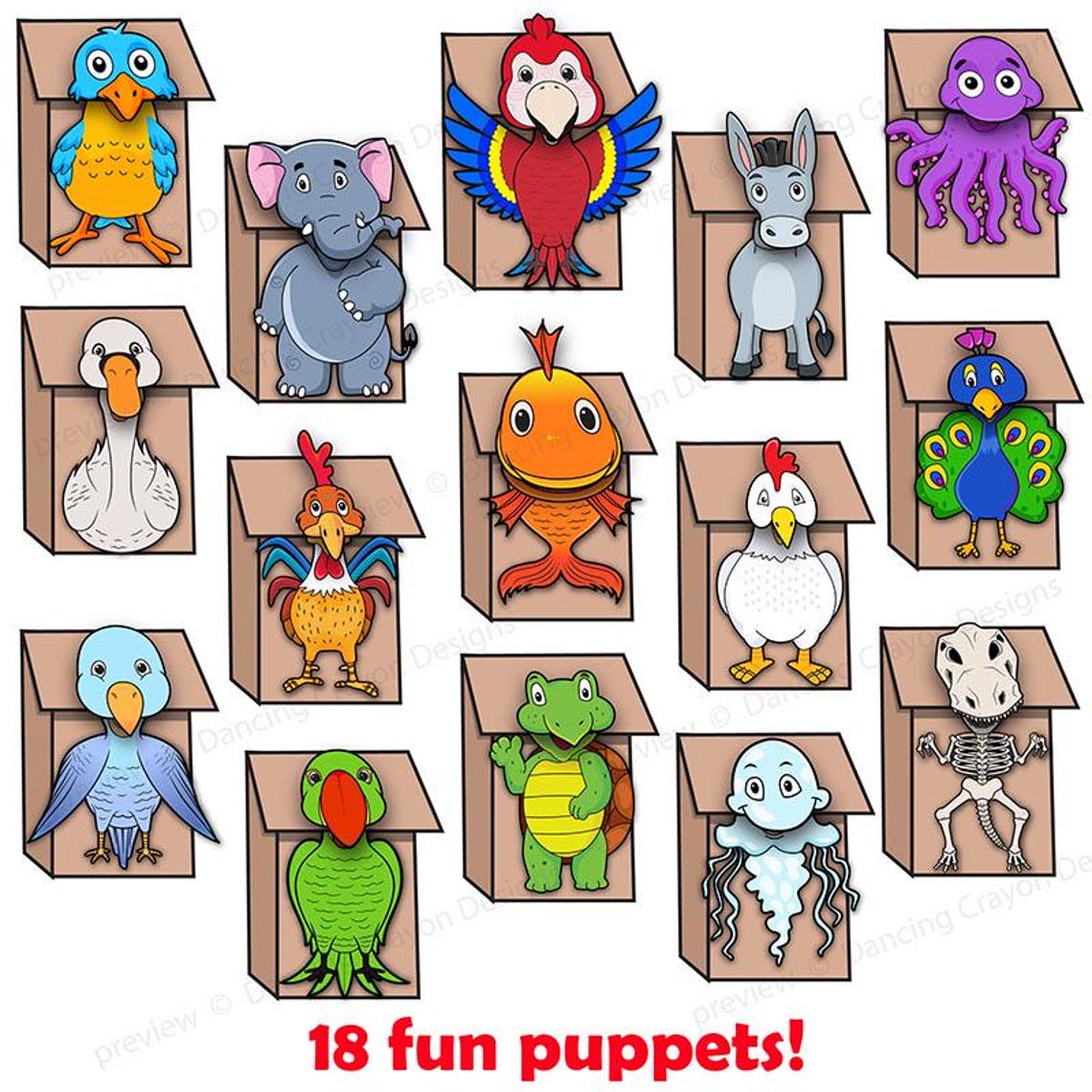 Carnival of the Animals Craft Activity | Camille Saint Saens | Paper ...