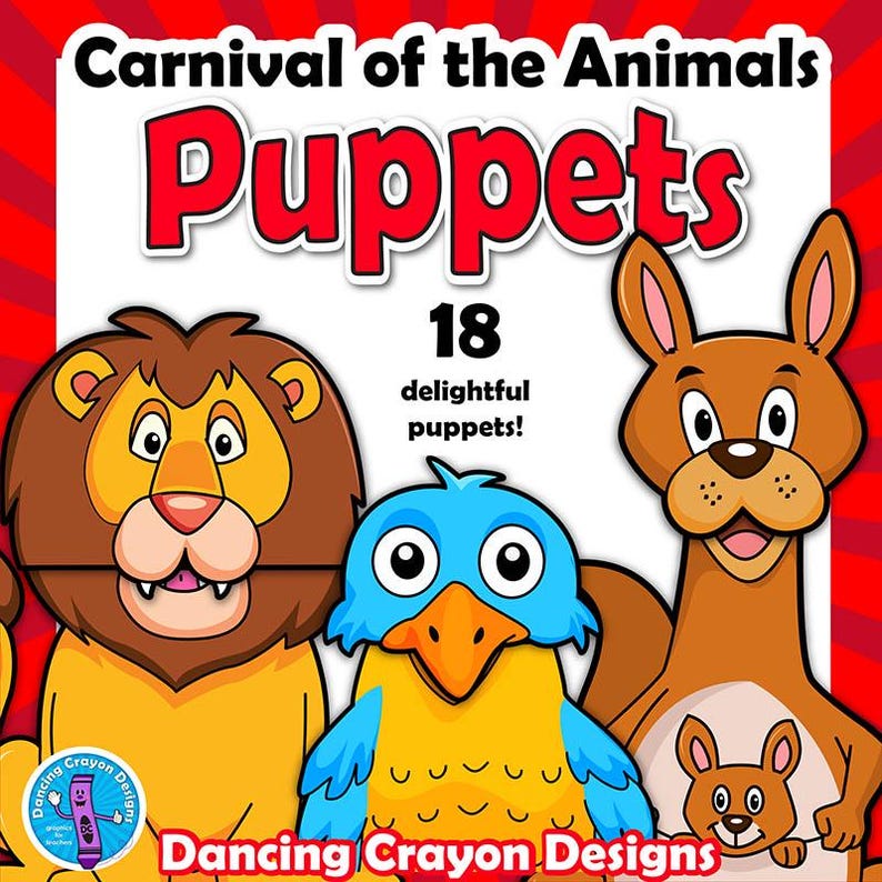 Carnival of the Animals Craft Activity | Camille Saint Saens | Paper ...