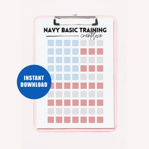 Navy Basic Training Printable Countdown Digital Download - Etsy