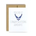 Air Force Graduation Card Military Grad Airman You Did It | Etsy