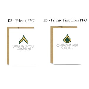 Army Promotion Card - Congrats on Your Promotion Staff Sergeant ...