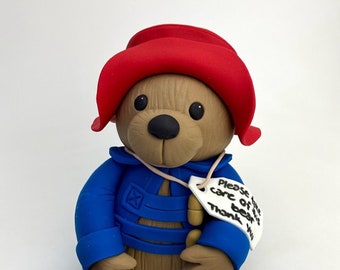 Paddington Bear Cake Topper - Etsy Australia