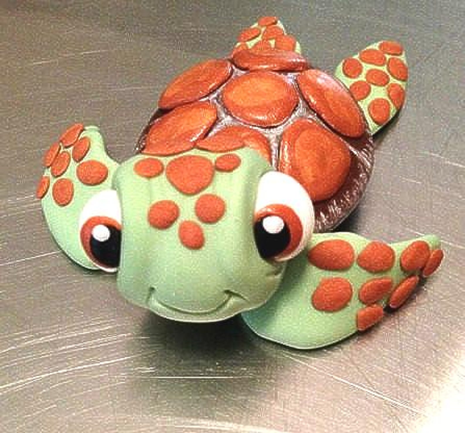 Turtle Cake Topper Edible Fondant Icing - Etsy
