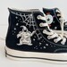 Embroidered Spider Shoes Collection Custom Spider Web Converse ...