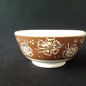 Bowl With Sgraffito Flowers - Etsy