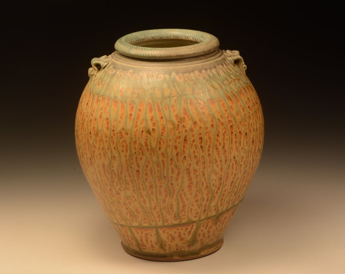 Handmade Stoneware Vase. Wheel Thrown Pottery. - Etsy