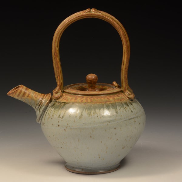 Stoneware Teapot - Etsy