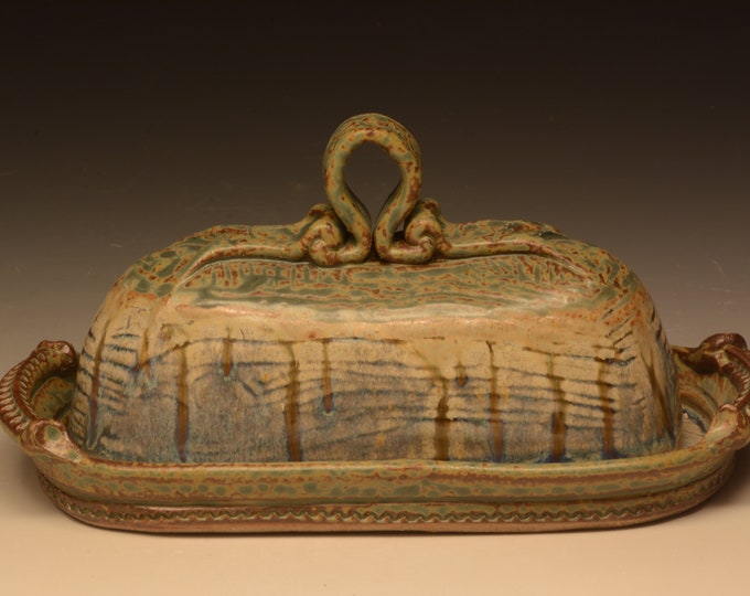Stoneware Butter Dish. Handmade. Functional Pottery - Etsy