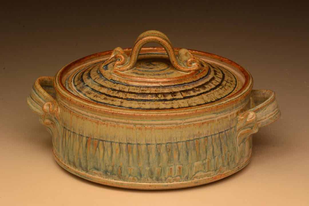 Stoneware Casserole. Handcrafted Functional Pottery. - Etsy