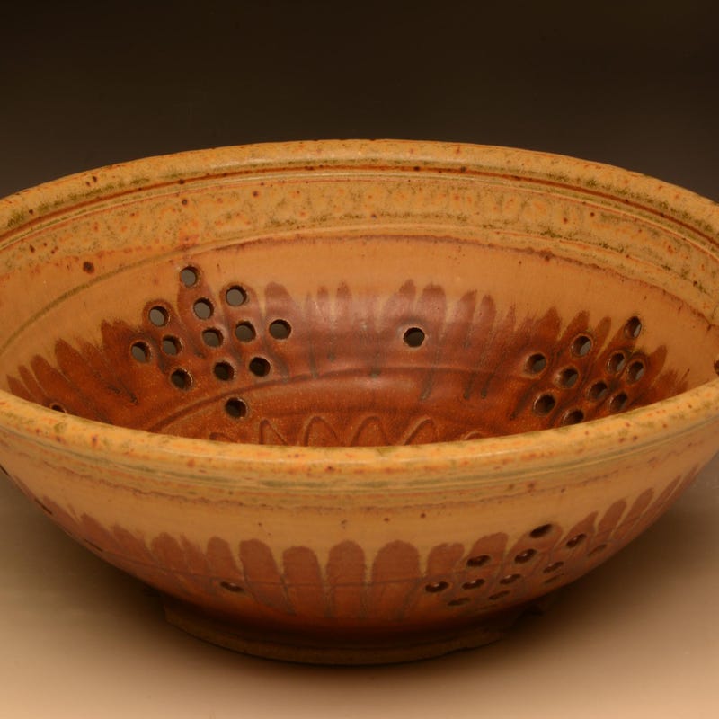 Ceramic Colander - Etsy
