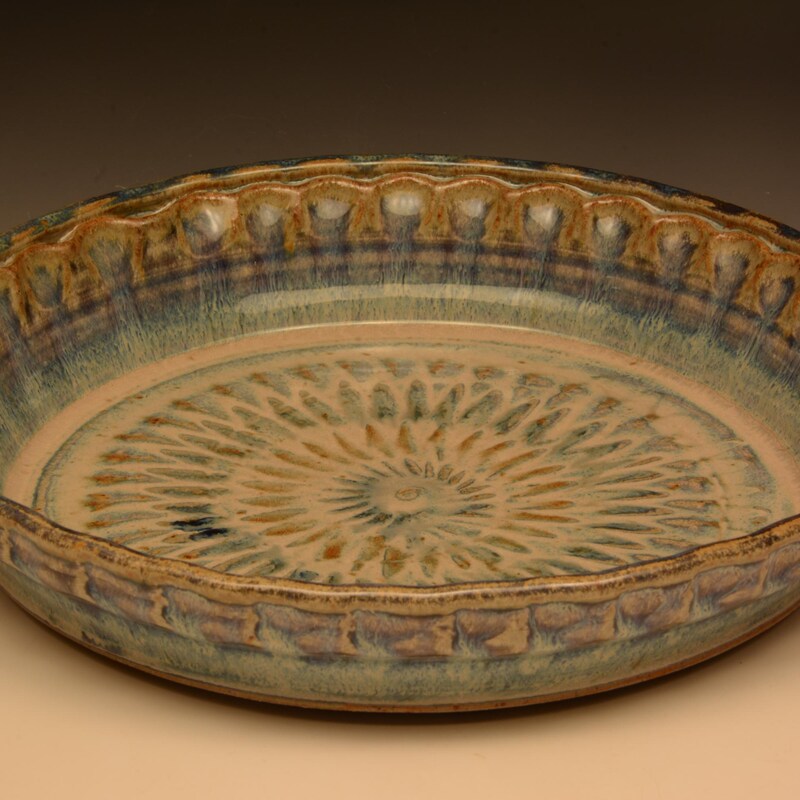 Ceramic Pie Plate - Etsy
