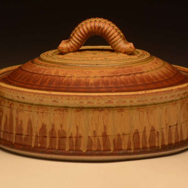 Stoneware Casserole - Etsy