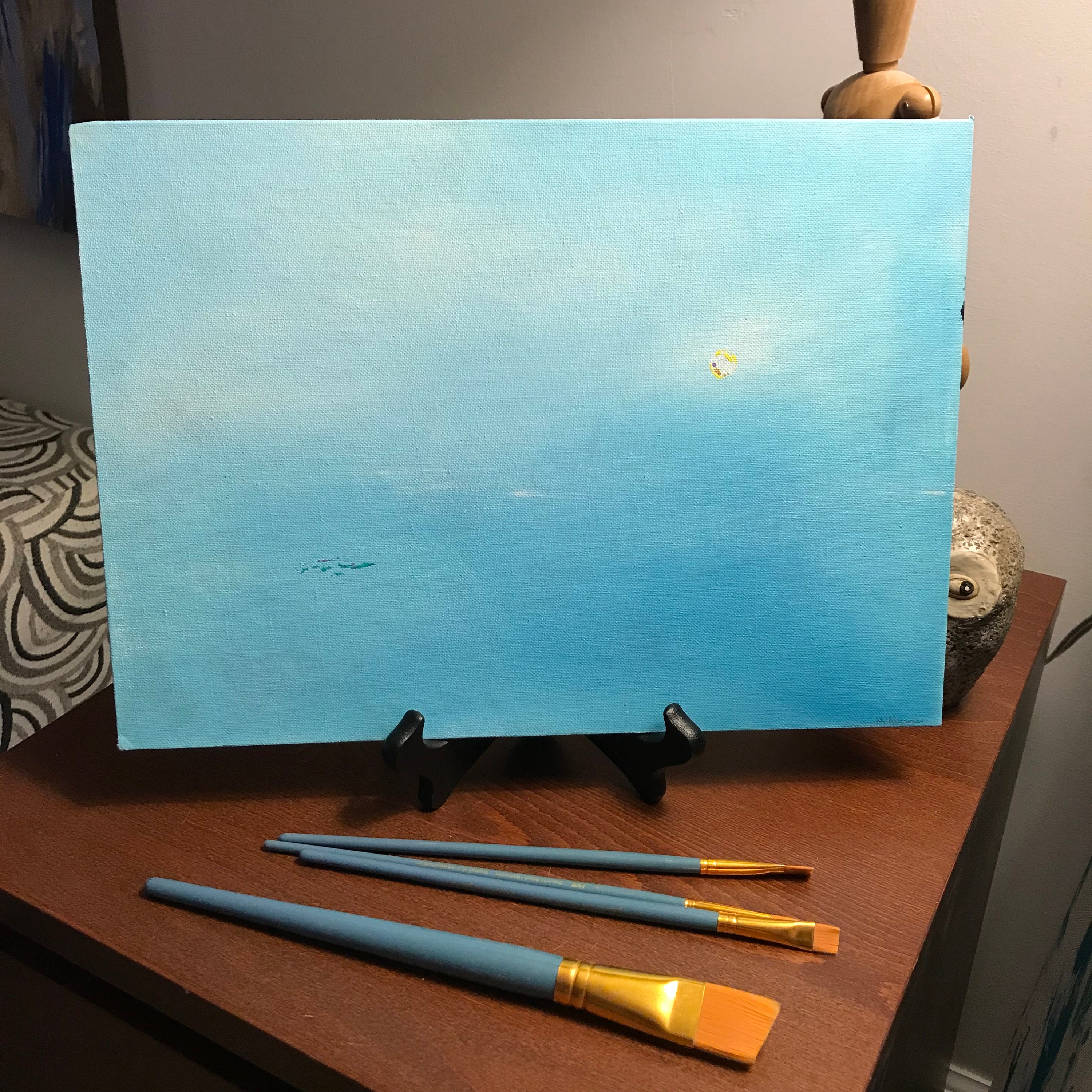 Little Islands // Acrylic Painting, Small Painting, Original Art, One ...