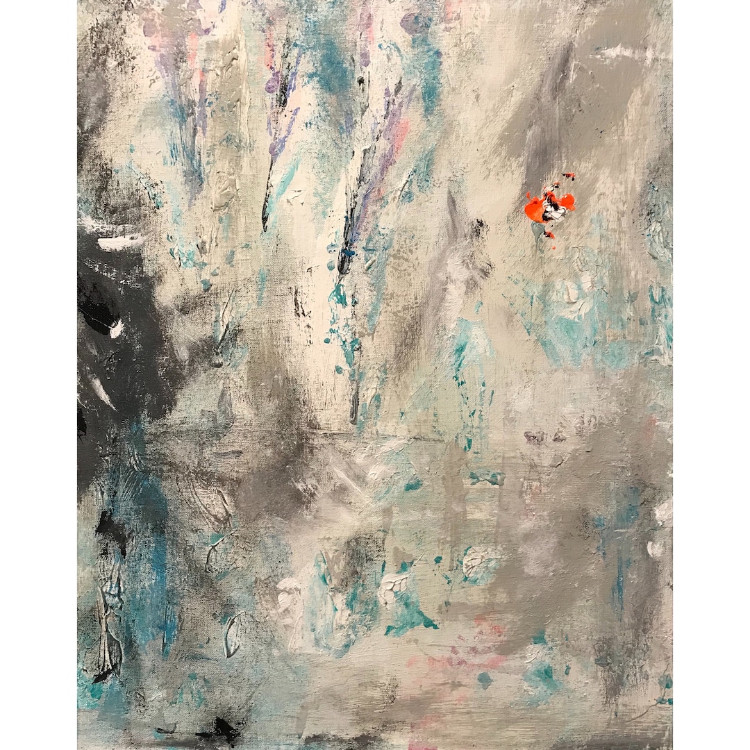 Imaginary Gardens – Abstract Acrylic Painting | 16x20 Original Art ...