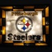 Pittsburgh Steelers Inspired Beer Sign Hand Painted Stained Glass Look ...