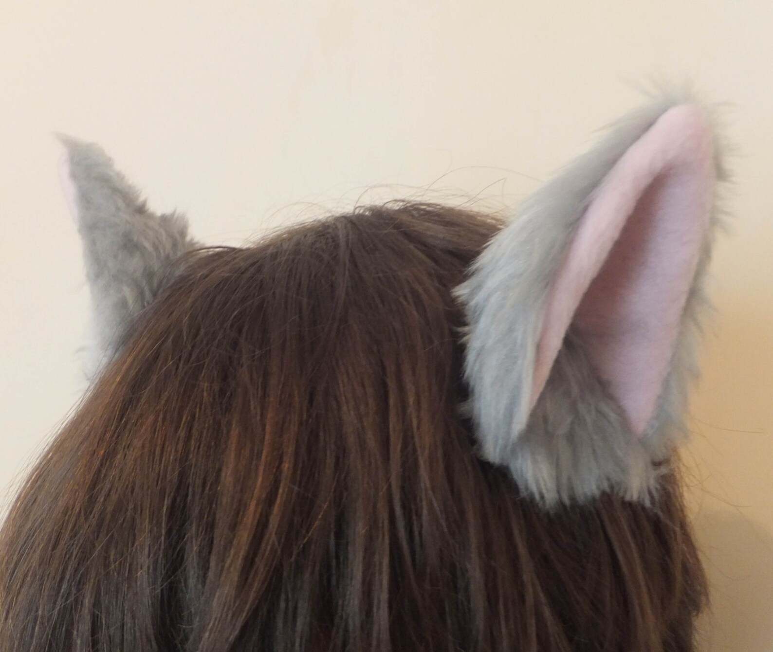 Cosplay Furry Grey Silver Cat Kitty Kitten Neko Animal Ears on - Etsy