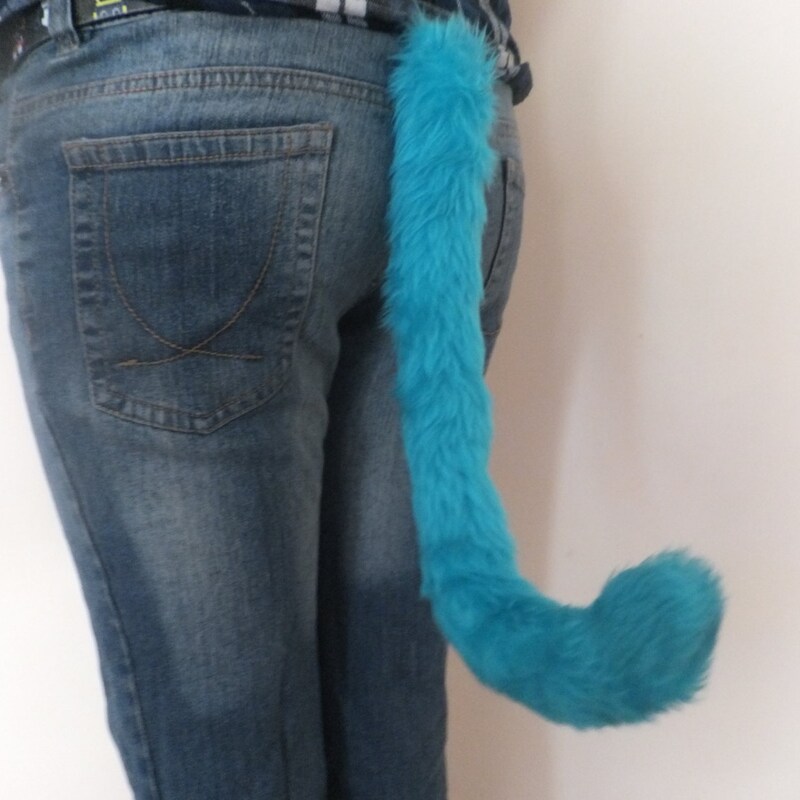 Furry Cat Tail - Etsy