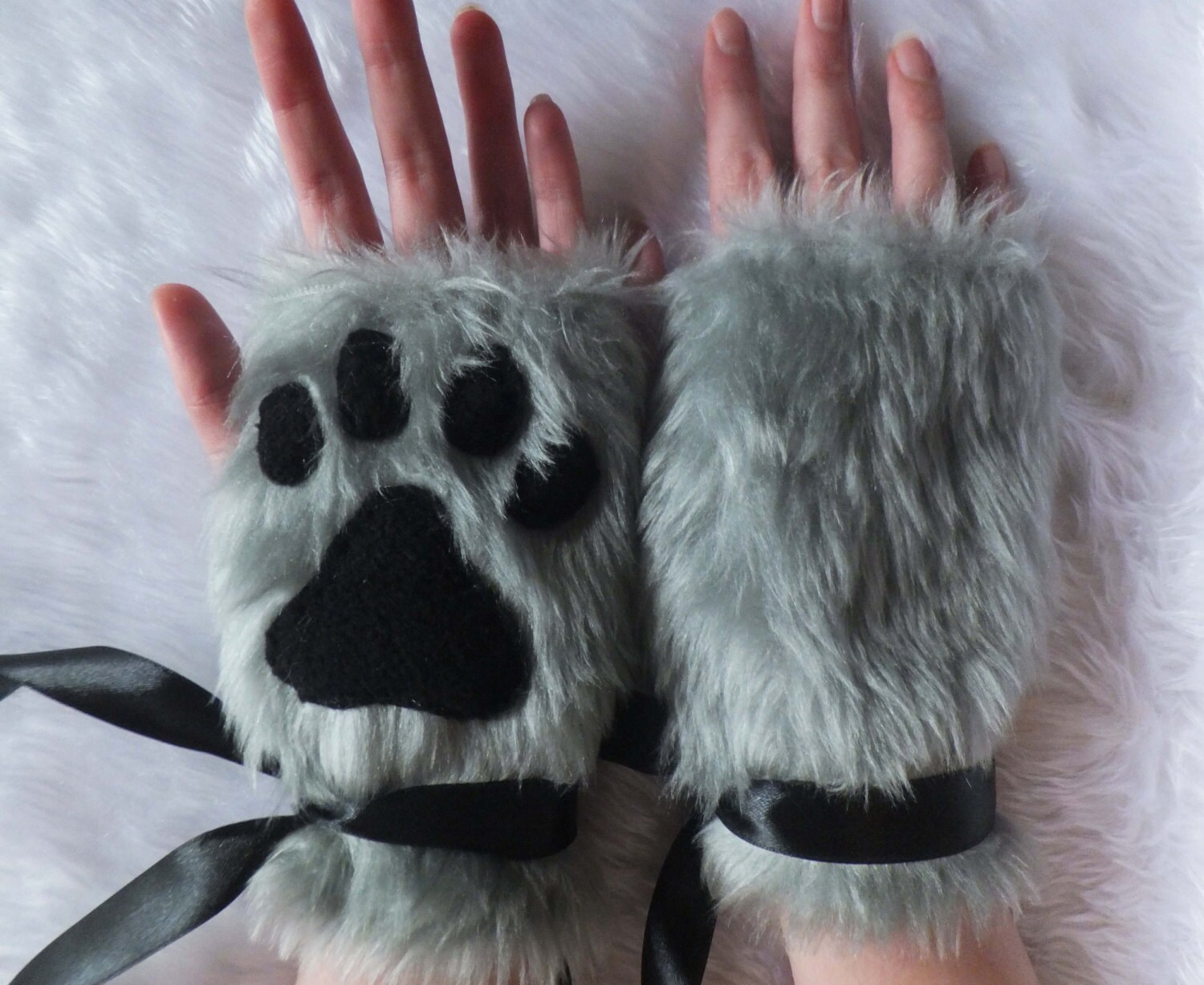 Gray Wolf Paws