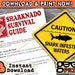 Sharknado & Jaws Printable Signs Shark Theme Party - Etsy