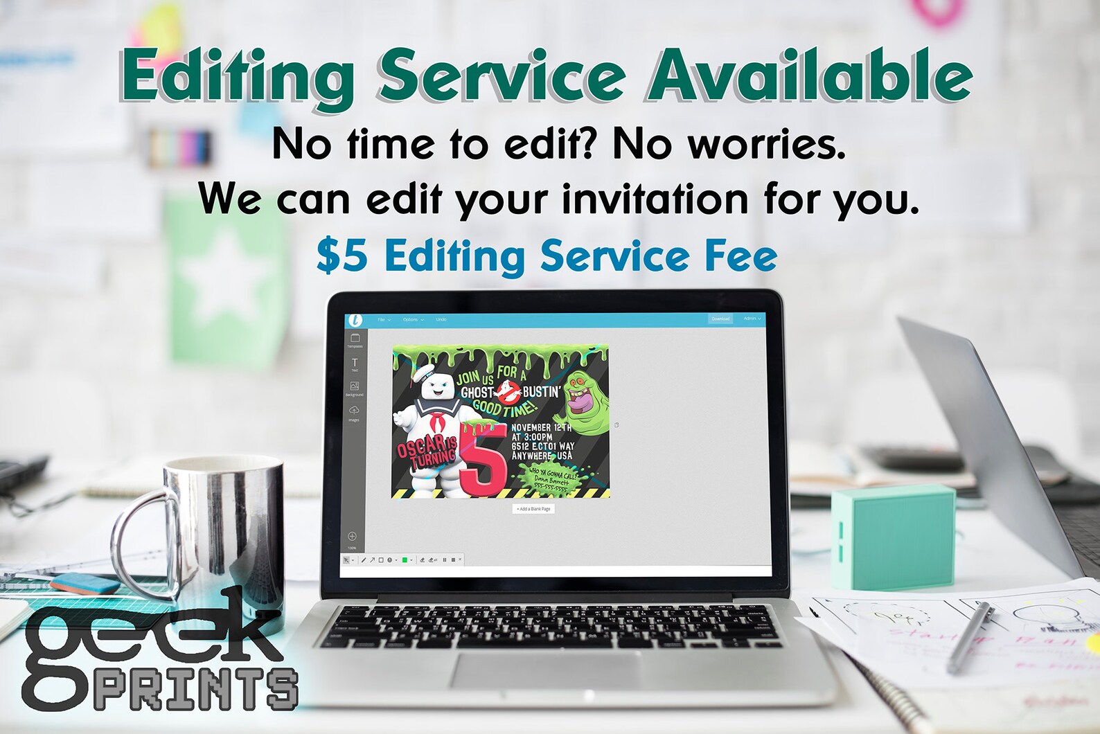 Shark Week Menu Cards With Editable Text Templett | Etsy