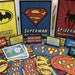 Hero Comic Book Menu Tent Cards Editable Text Printable - Etsy