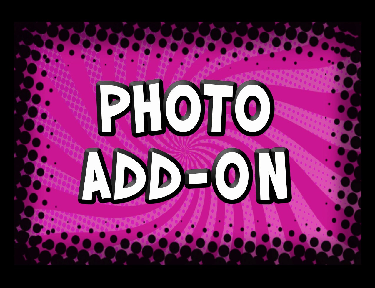 Photo Add-on - Etsy